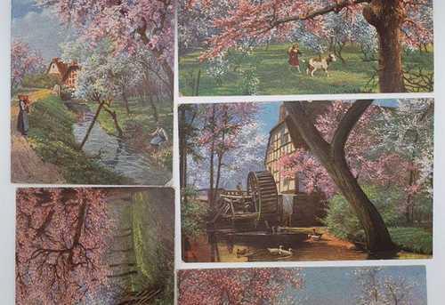 Старинные немецкие открытки Primus Postkarte