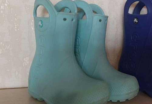 Сапоги резиновые crocs c10 (27рр)