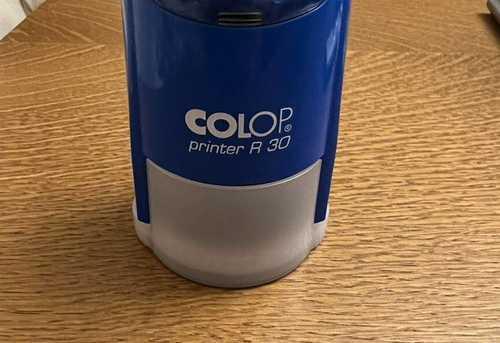 Печать штамп Colop printer R30