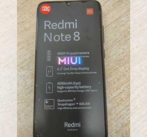 Xiaomi Redmi Note 8, 6/128 ГБ