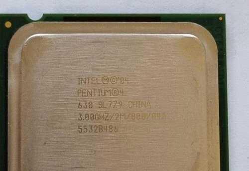 Процессор Intel Pentium 4 630 (сокет 775)