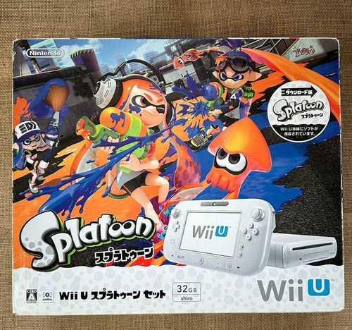 Nintendo Wii U Splatoon 32Gb