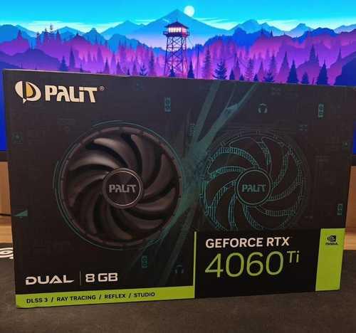 Palit RTX 4060 Ti dual 8GB / новая