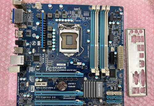 Материнская плата LGA 1155 GA-Z68MA-D2H-b3