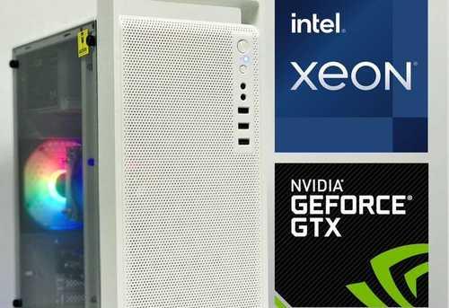 Игровой пк Xeon E5-2470 V2/16GB/GTX 1050/512GB