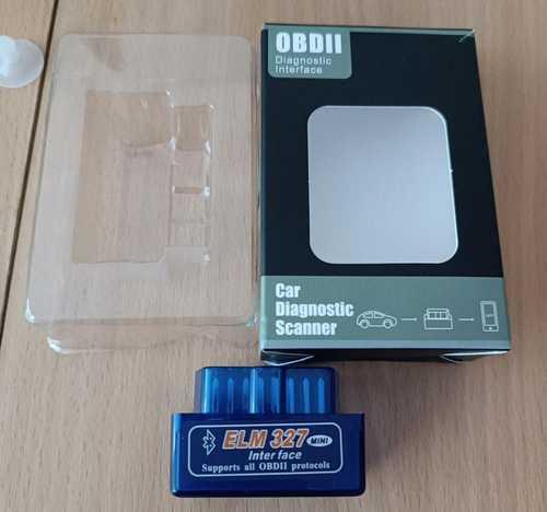 Диагностический разъём ELM 327 obdii