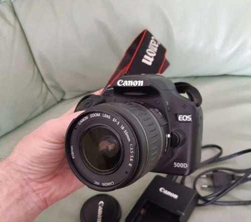 Canon 500d kit 18-55mm