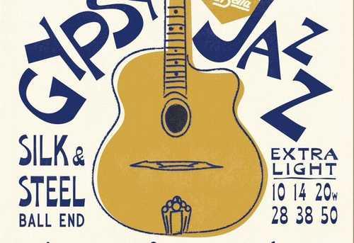 La Bella gjxl-BE Gypsy Jazz Silk&Steel - Комплект