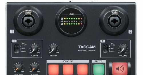 Аудиоинтерфейс Tascam US-42B MiNiStudio Creator