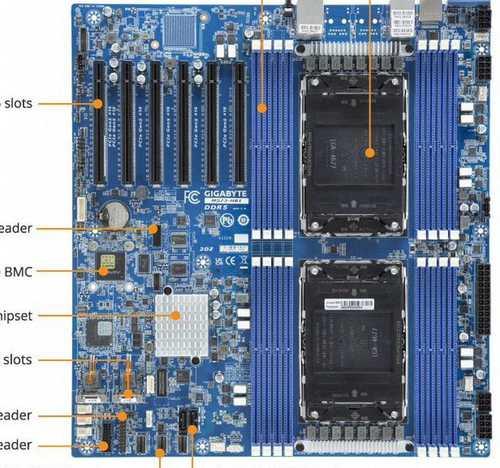 Серверная материнская плата Gigabyte ms73-hb1