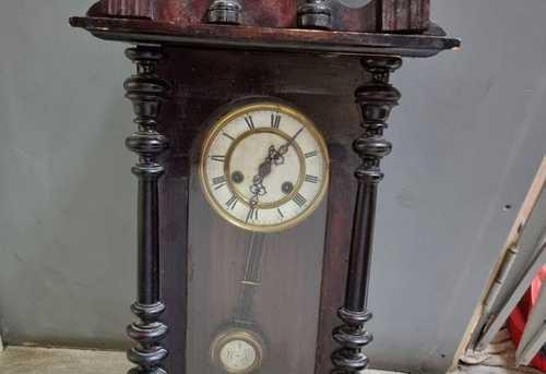 Часы старинные,маятниковые, до 1917г