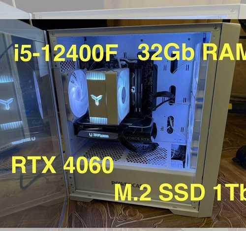 Новый Игровой Пк RTX 4060 \ i5-12400F \ Гарантия