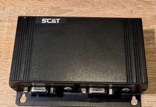 SC&T VE02AL - усилитель VGA (до 300м), кабели VGA