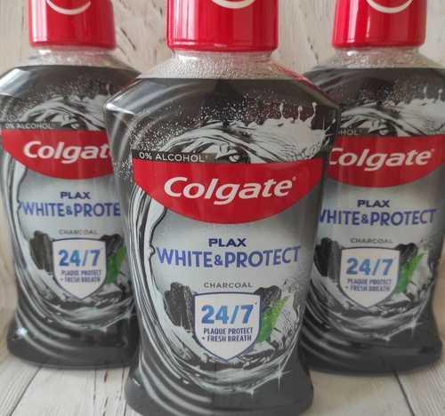 Colgate Plax White Charcoal,ополаскиватель для рта