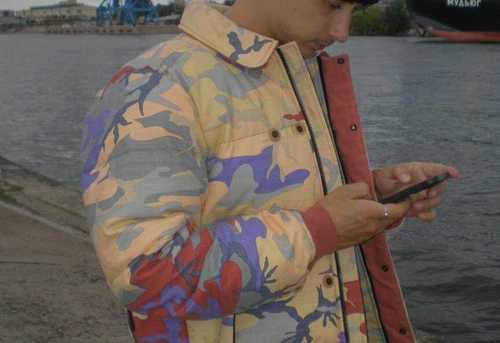 Пуховики Stone Island Heritage Camo L, XL Новые