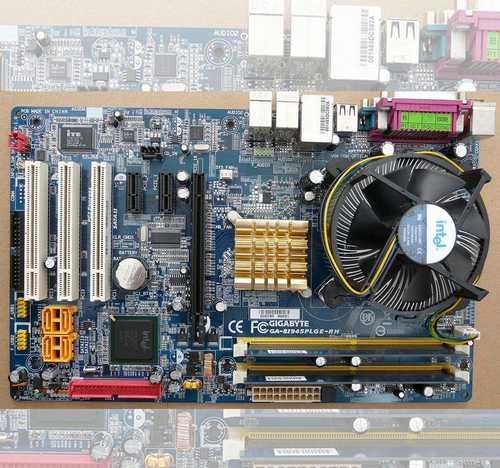 Материнская плата gigabyte GA-8I945plge-RH