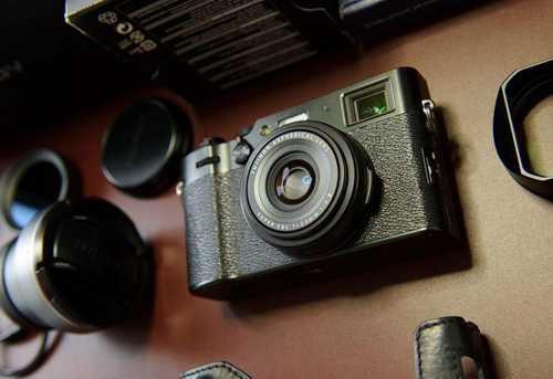 Фотоаппарат Fujifilm X100V + много аксессуаров