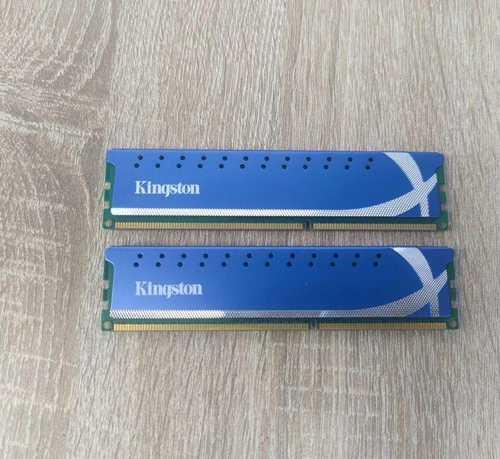 Kingston DDR3 2x4Gb 1600 мгц