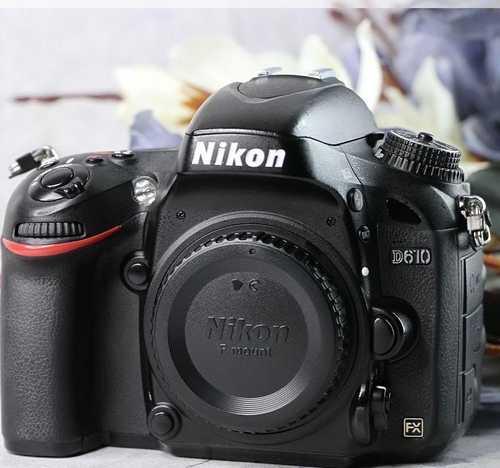 Nikon D610 Body Фотоаппарат зеркальный