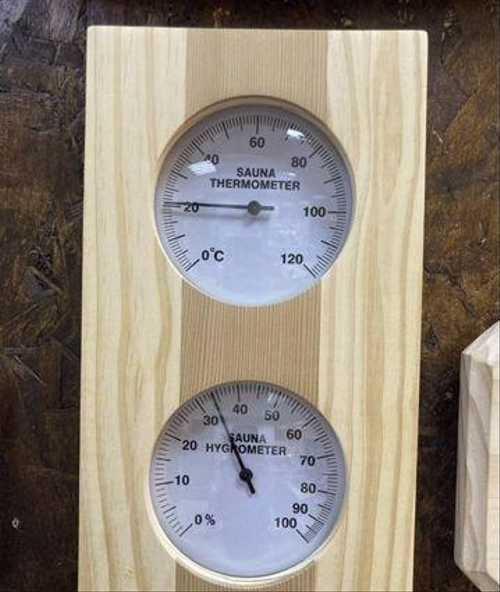 Термогигрометр для бани 073