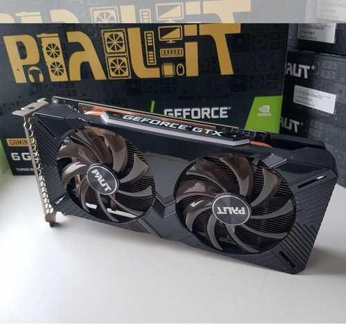 Видеокарты GTX 1660 Super Palit 6gb