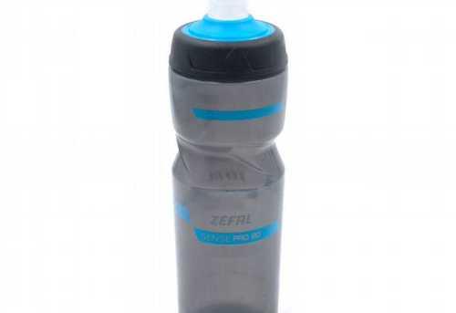 Фляга Zefal Sense Pro 80 Bottle Smoked Black/Blue