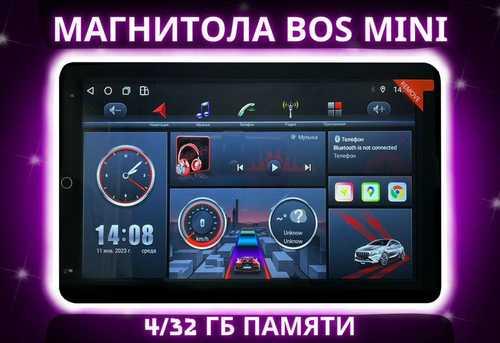 Магнитола BOS mini 1din 10 дюимов