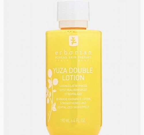 Erborian yuza double lotion тоник лосьон