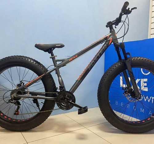 Fatbike красный новый