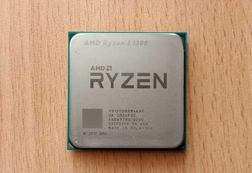 Ryzen 3 1200 af, + кулер