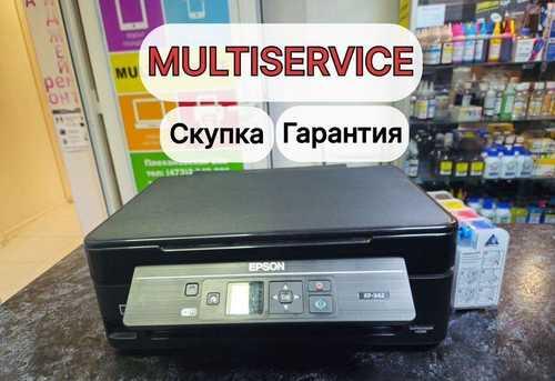 Мфу струйный с wifi epson xp-342