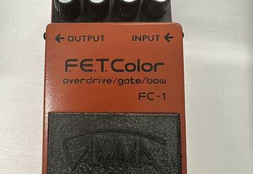 Педаль эффектов для гитары F.E.T.Color FC-1