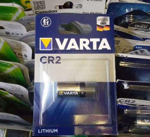 Батарейки varta Варта CR2