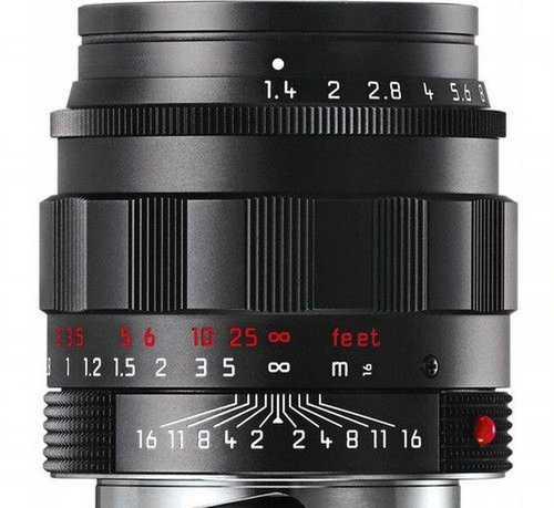Leica Summilux-M 50mm f/1.4 asph (Black-Chrome)