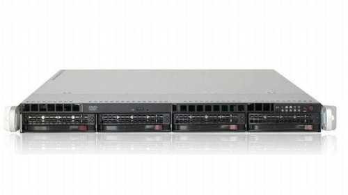 Сервер SuperMicro h8dgu-F 1U (2проц 24 ядра )