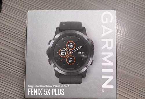 Часы garmin fenix 5x plus sapphire