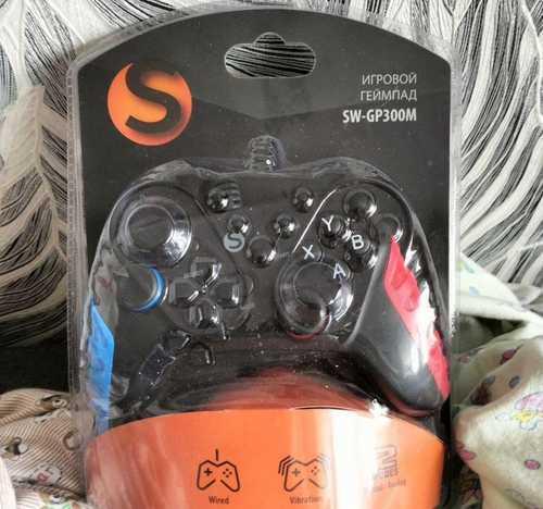 Геймпад проводной SunWind SW-GP300M