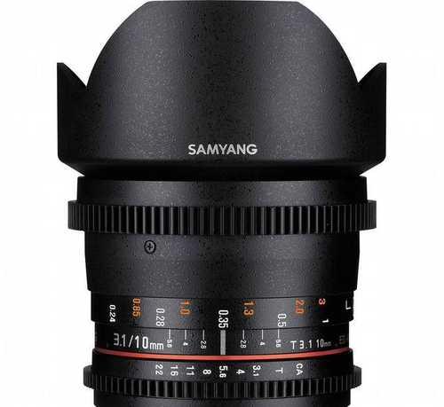 Samyang 10mm T3.1 ED AS NCS CS vdslr II Sony E