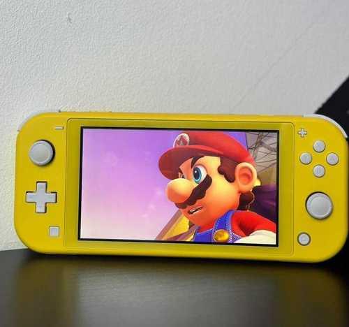 Прошитая Nintendo Switch Lite 128gb/Чип