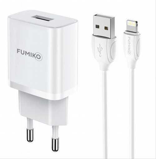 З/У Fumiko CH06 1USB 2.1А для iPhone белое (Новое)