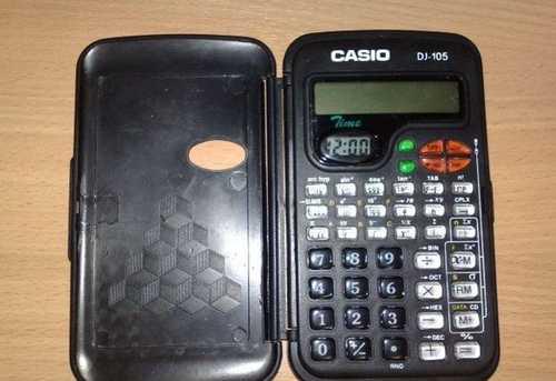 Инженерный калькулятор. "Casio" DJ - 105