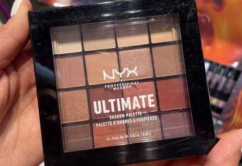 Тени для век NYX PMU ultimate shadow palette