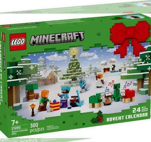Конструктор lego Minecraft 21280 Адвент - календа