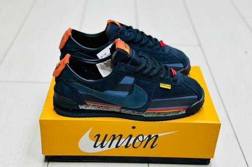 Nike Cortez x Union LA синие