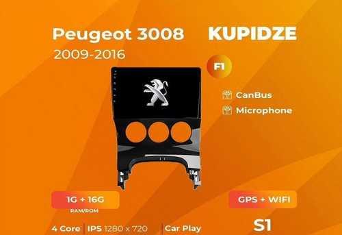 Магнитола Peugeot 3008 2009-2016 на Android 11