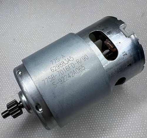 Двигатель (мотор) 18V Makita BDF453, DDF453, DF457D для шуруповерта (оригинал) 629937-8