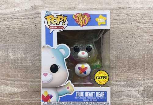 Funko Pop True Heart Bear 1206 Chase (Care Bears)