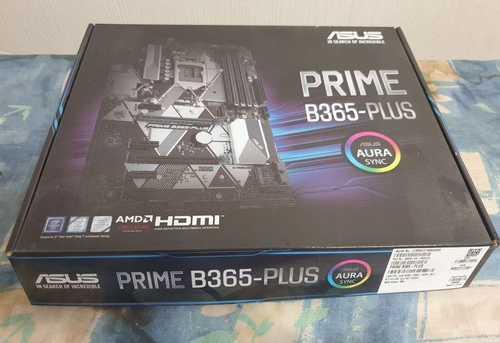 Материнская плата asus prime B365-plus