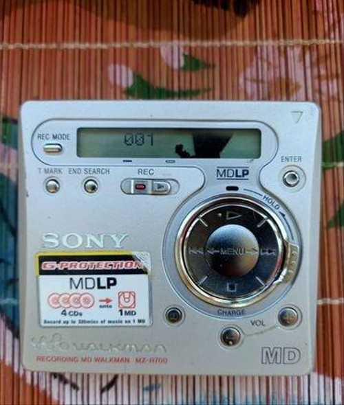 Sony Portabl minidisc rekorder MZ-R700, walkman