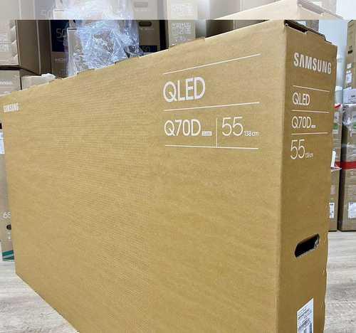 Новый Qled Samsung 55 (139см) 120Гц 2024